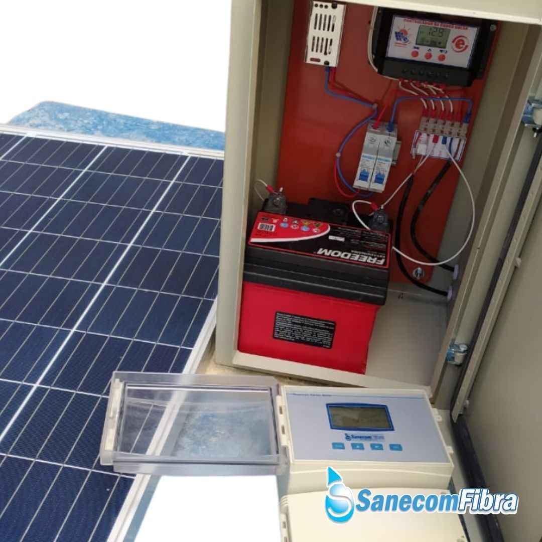 Medidor Ultrassônico de Vazão - SanecomFibra