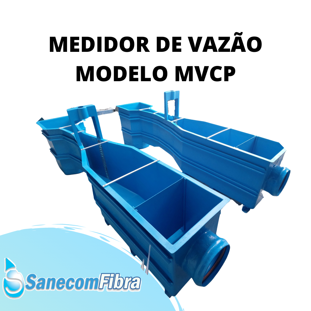 Calha Parshall - Completa MVCP - Sanecom
