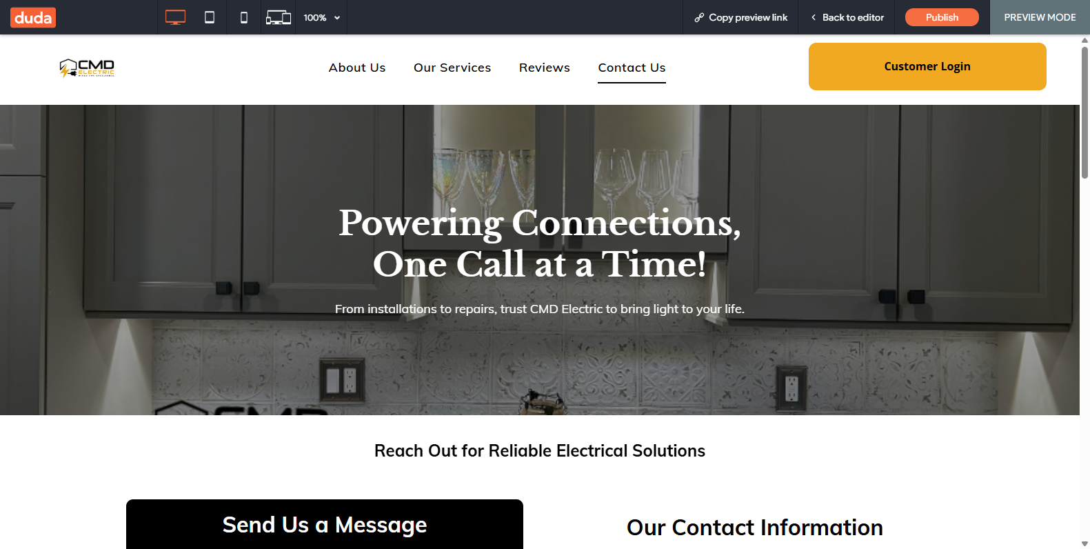 Contact CMD Electric I Bel Air, MD