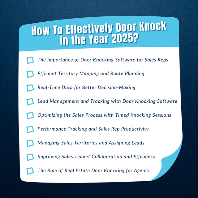 Insightful Door Knocking Tips How Top Producers Do It