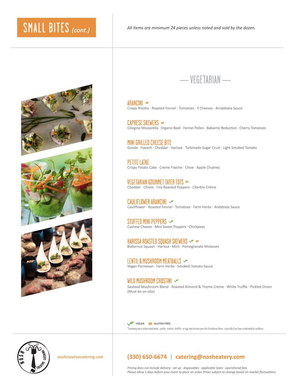 Nosh Creative Catering | A Unique Creative Catering Experience