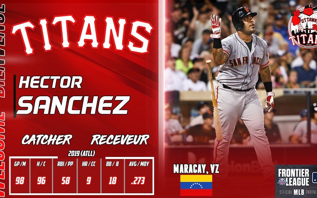 Former World Series Champion Héctor Sánchez Signs With Titans for 2021