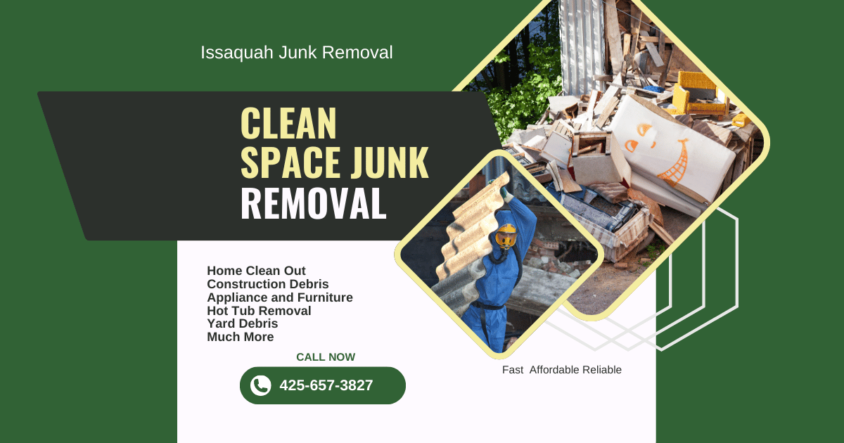 Junk Removal Issaquah, WA | Pickup & Haul Away Services