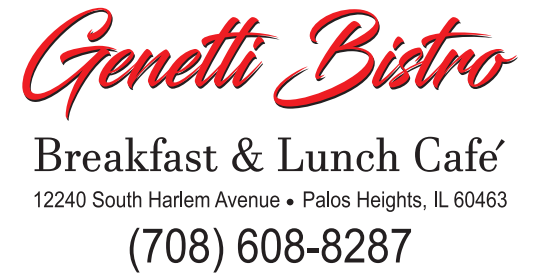Menu | Genetti Bistro | European Bistro | Palos Heights IL | Chicago