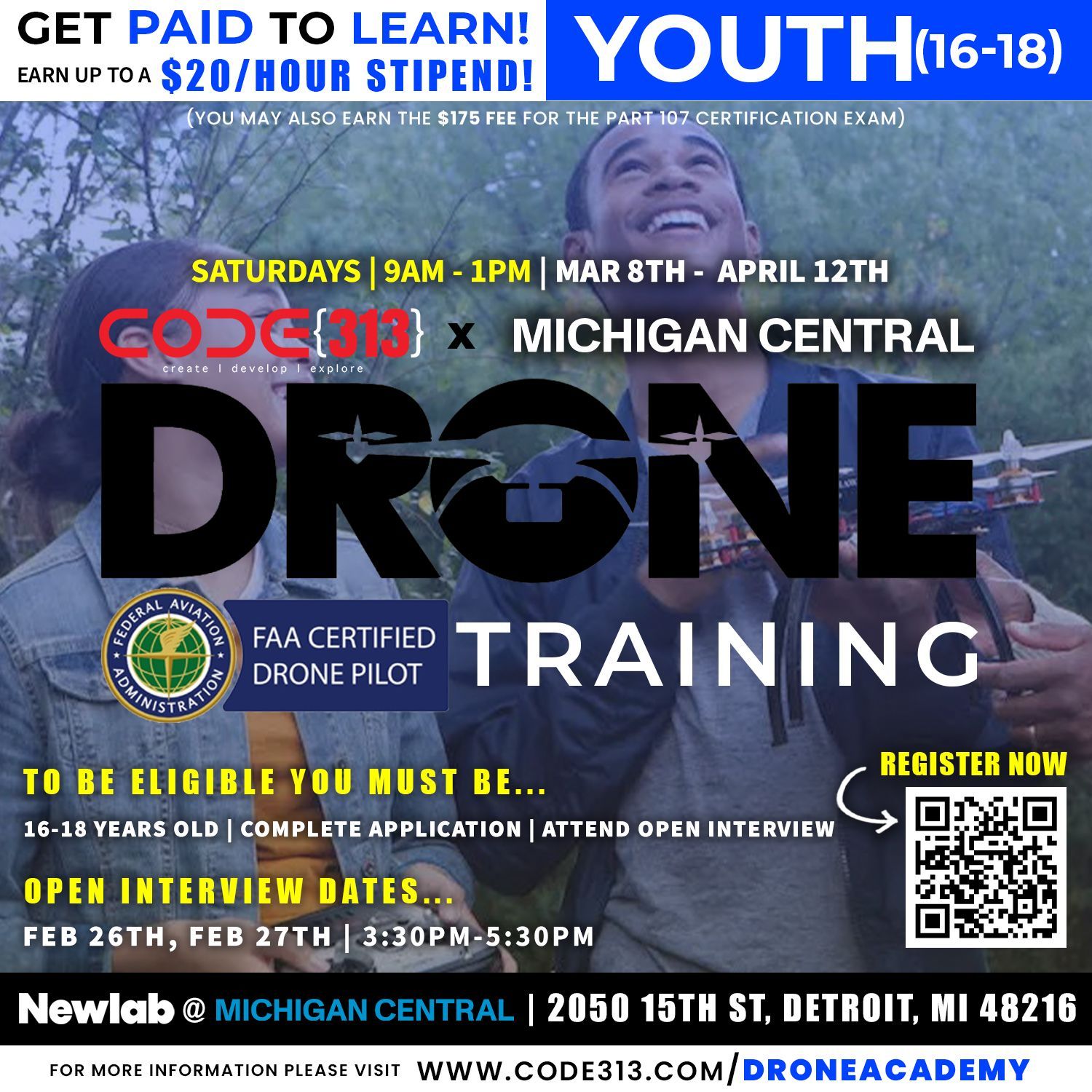 CODE313 - 501(c)(3) | Providing Equitable Access to STEAM Education