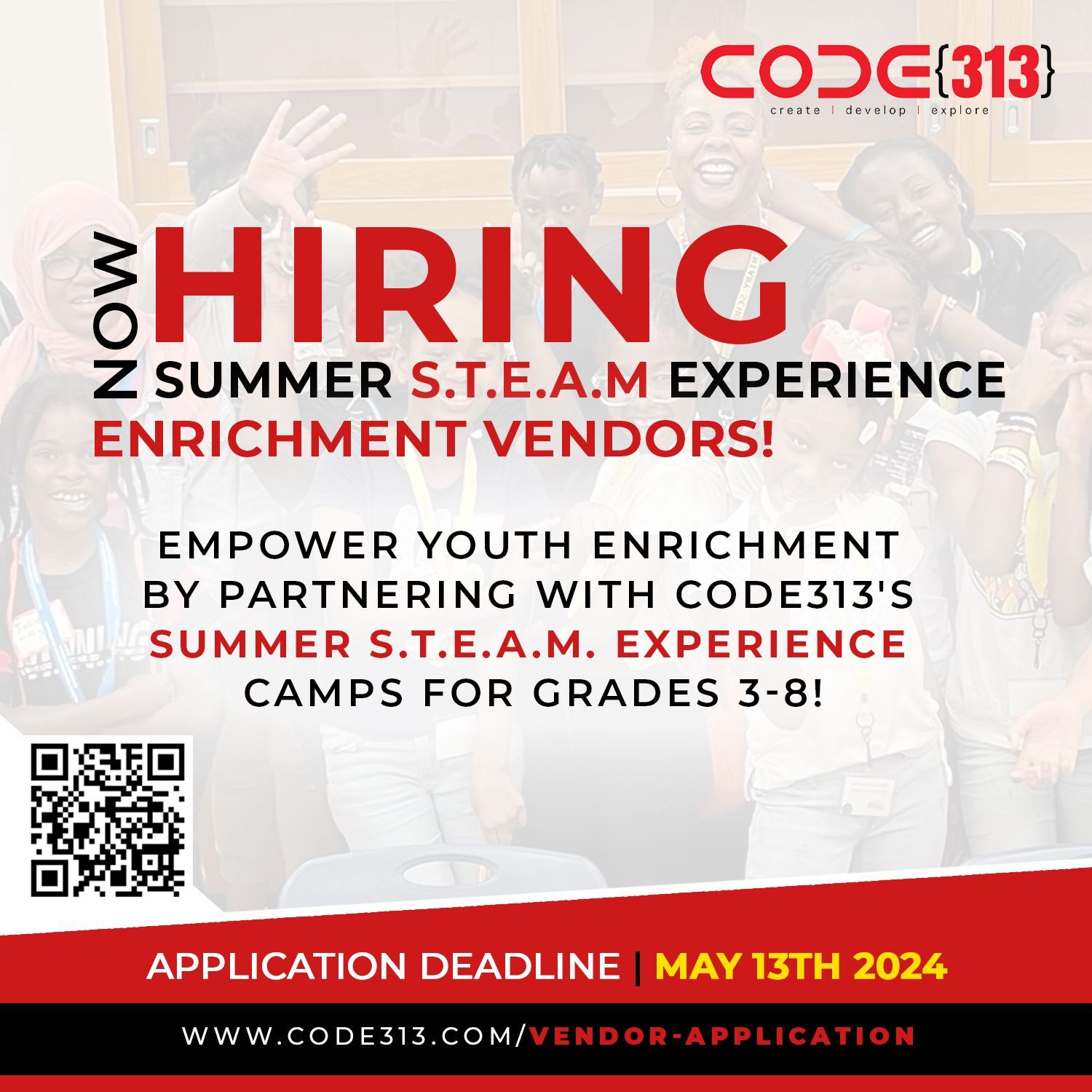 CODE313 - 501(c)(3) | Providing Equitable Access to STEAM Education