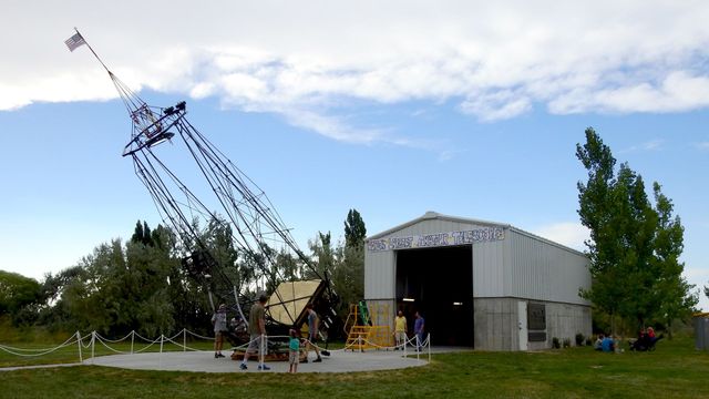 World s Largest Amateur Telescope world record in Stansbury Park Utah