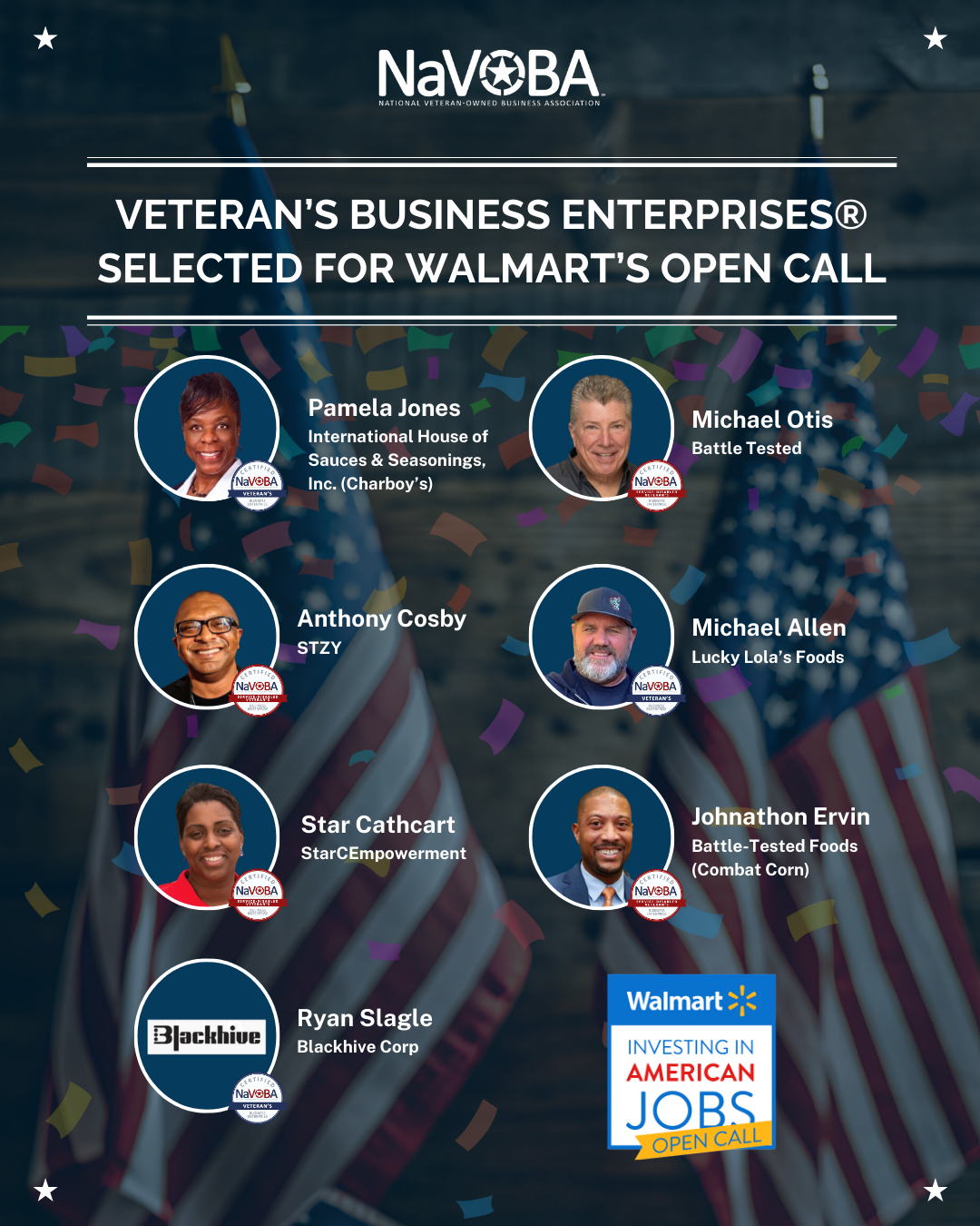 VBEs® at Walmart Open Call
