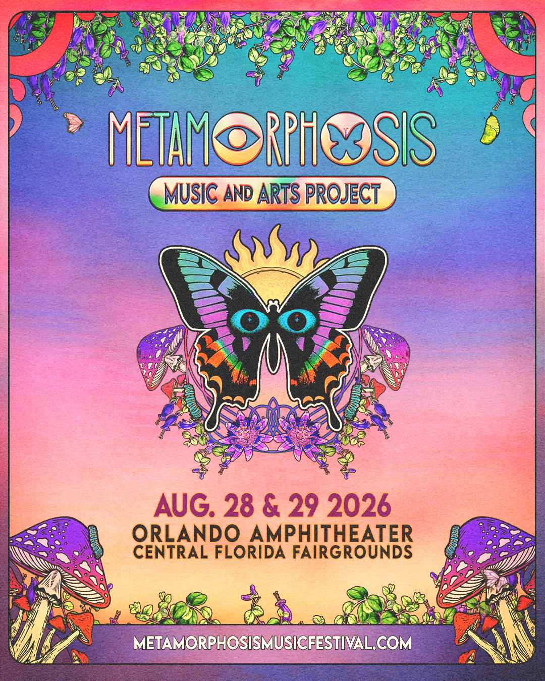 Metamorphosis Music Festival Orlando | Aug 28–29 at Orlando Amphitheater