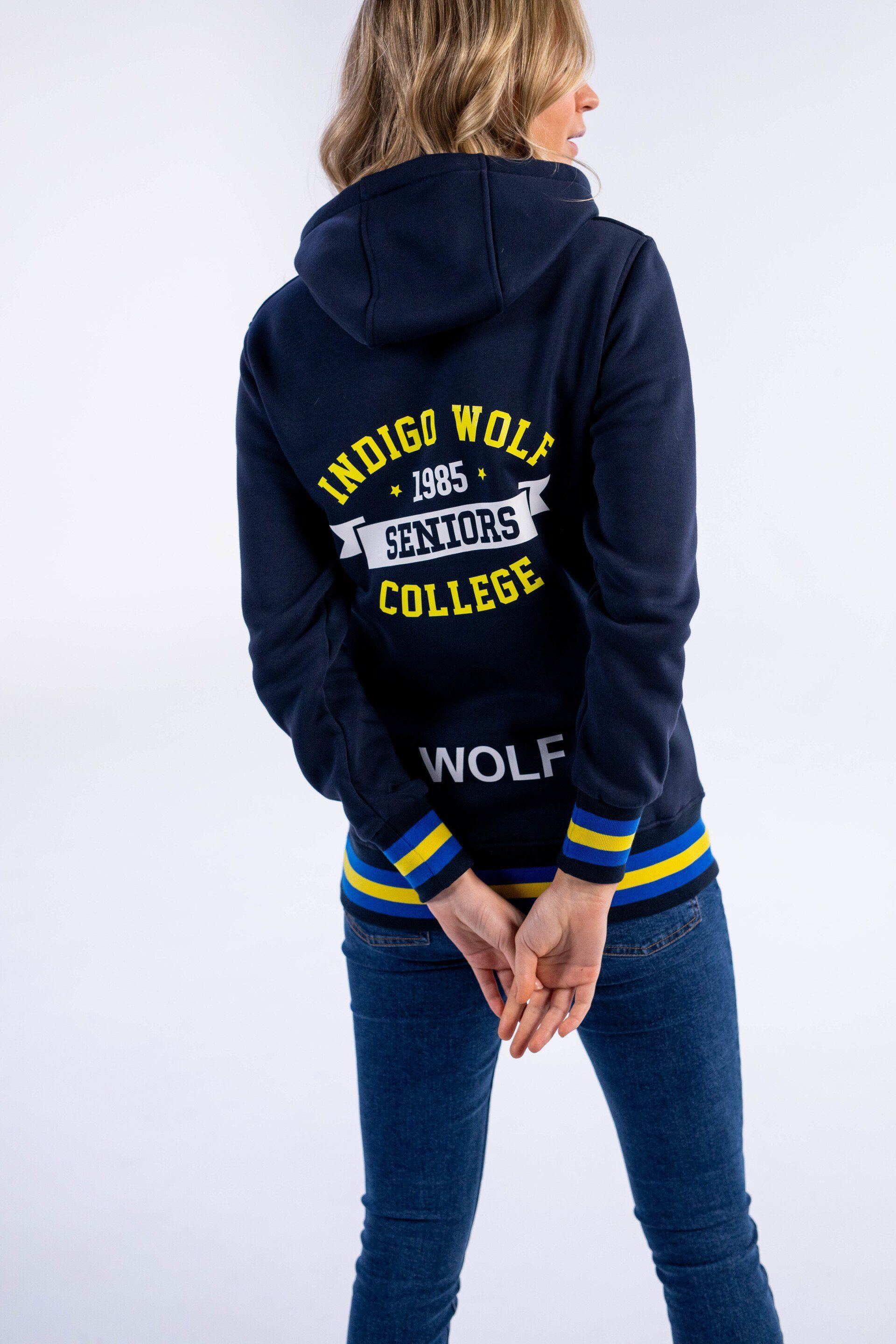 Hoodies - Indigo Wolf