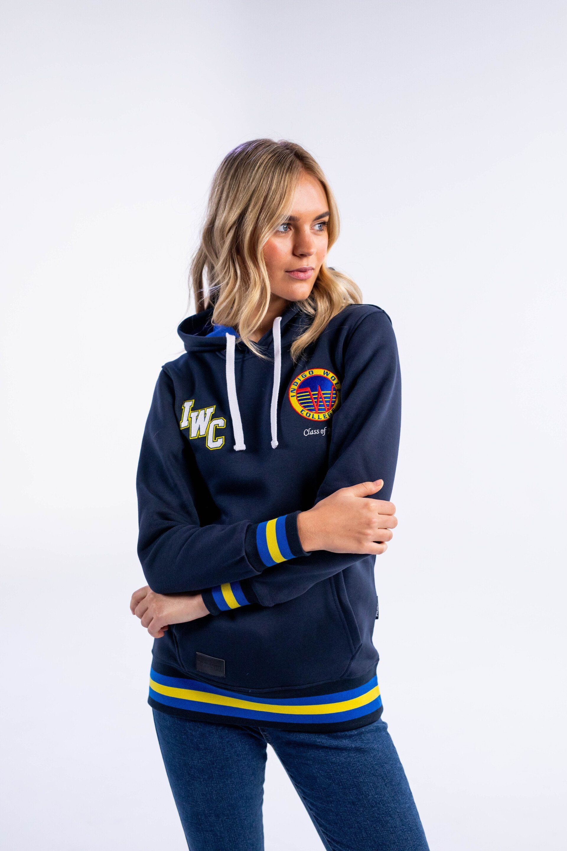 Hoodies - Indigo Wolf