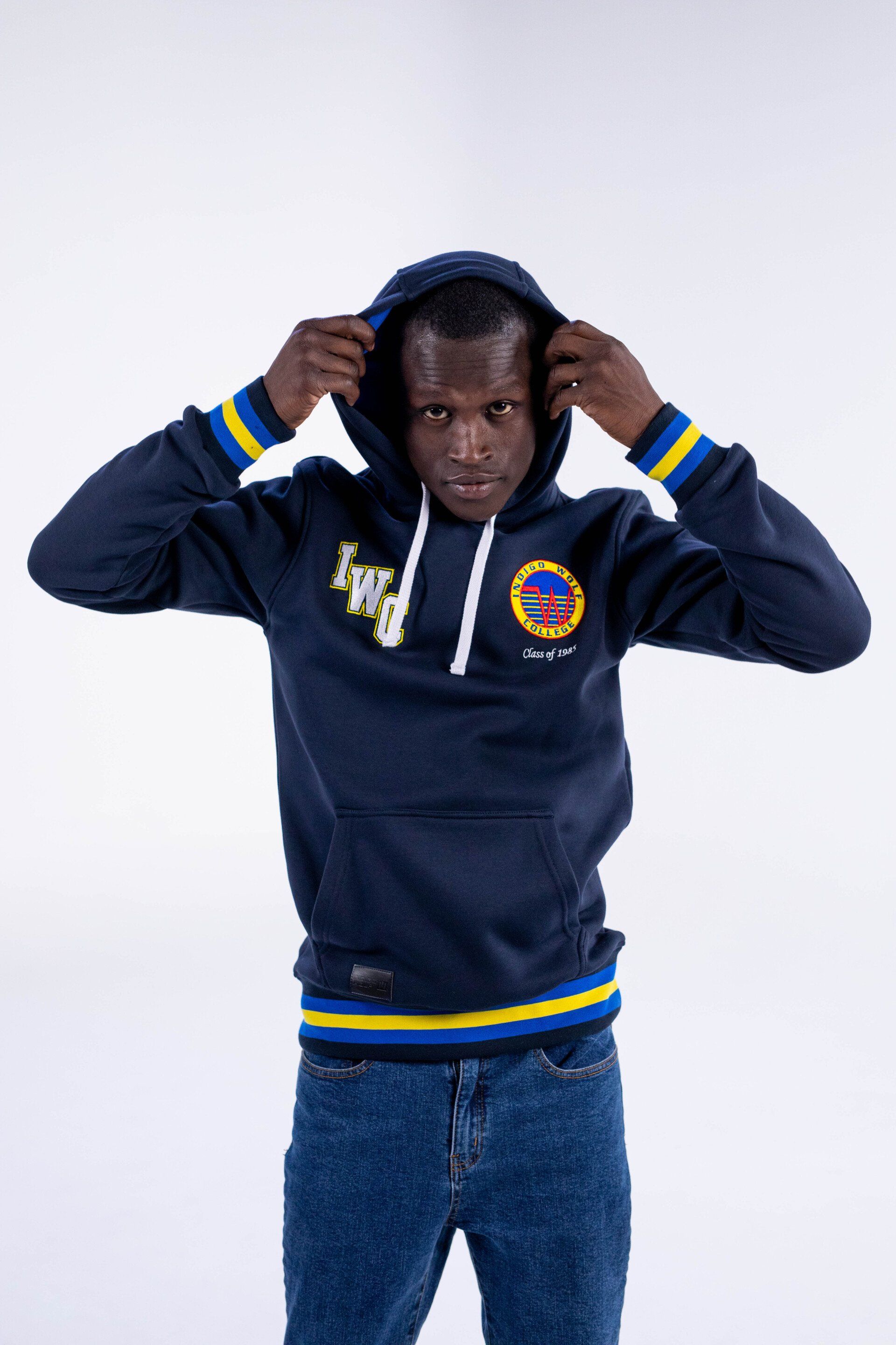 Hoodies - Indigo Wolf