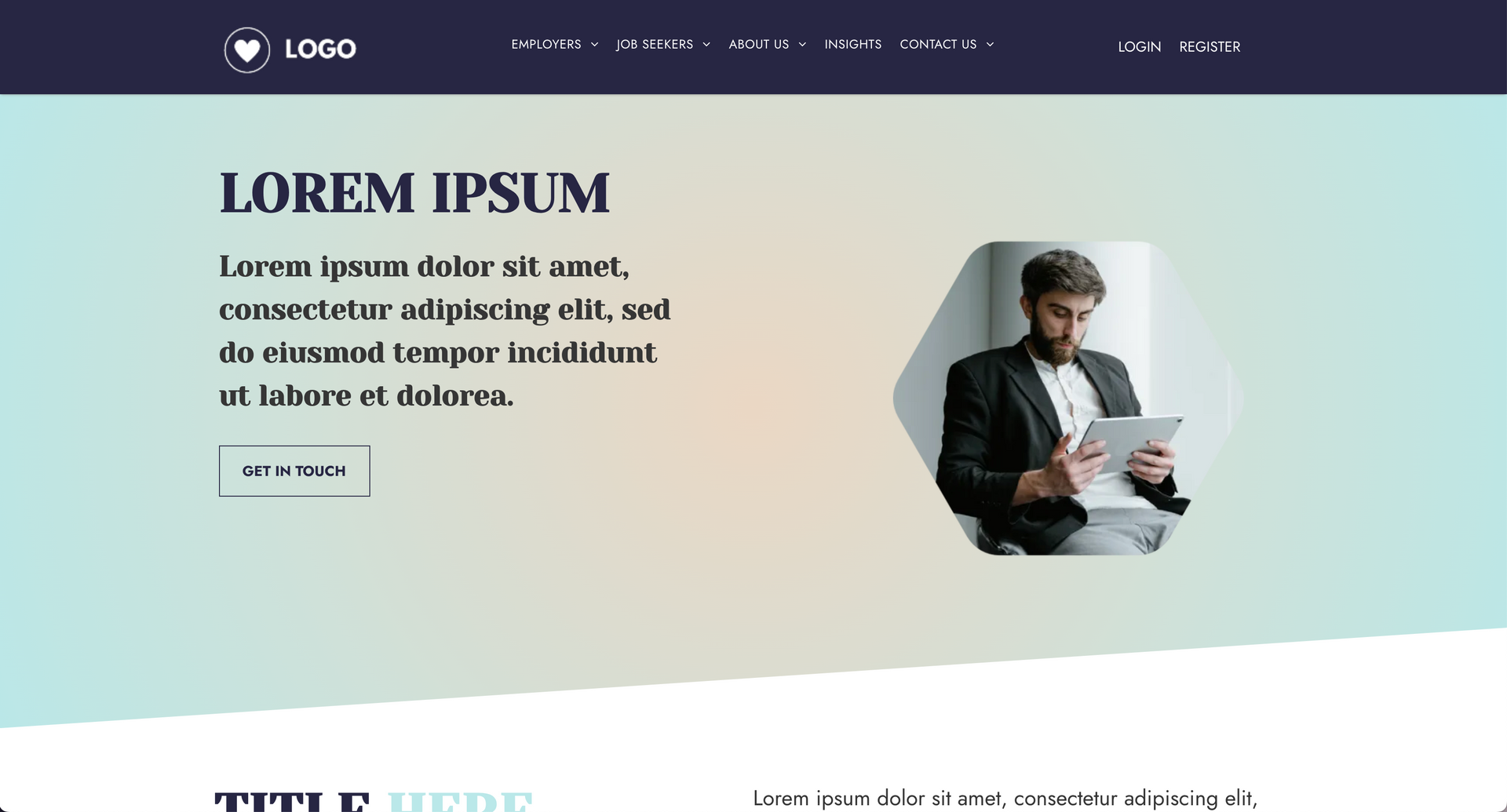 Recruitment Agency Website Design Templates l Shazamme