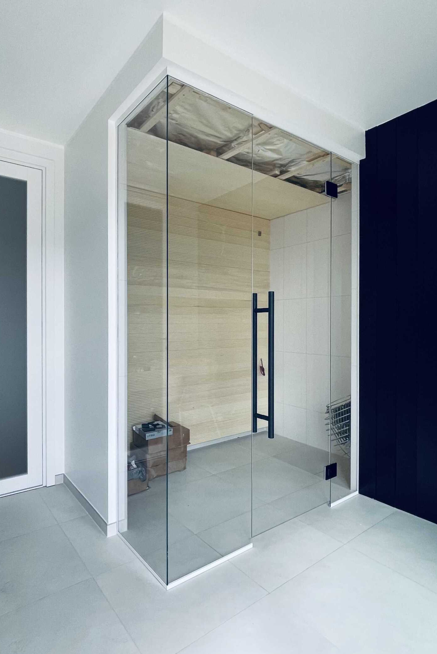 Saunaklaasid | Sauna klaasseinad, sauna klaasuksed | GLASSWORKS