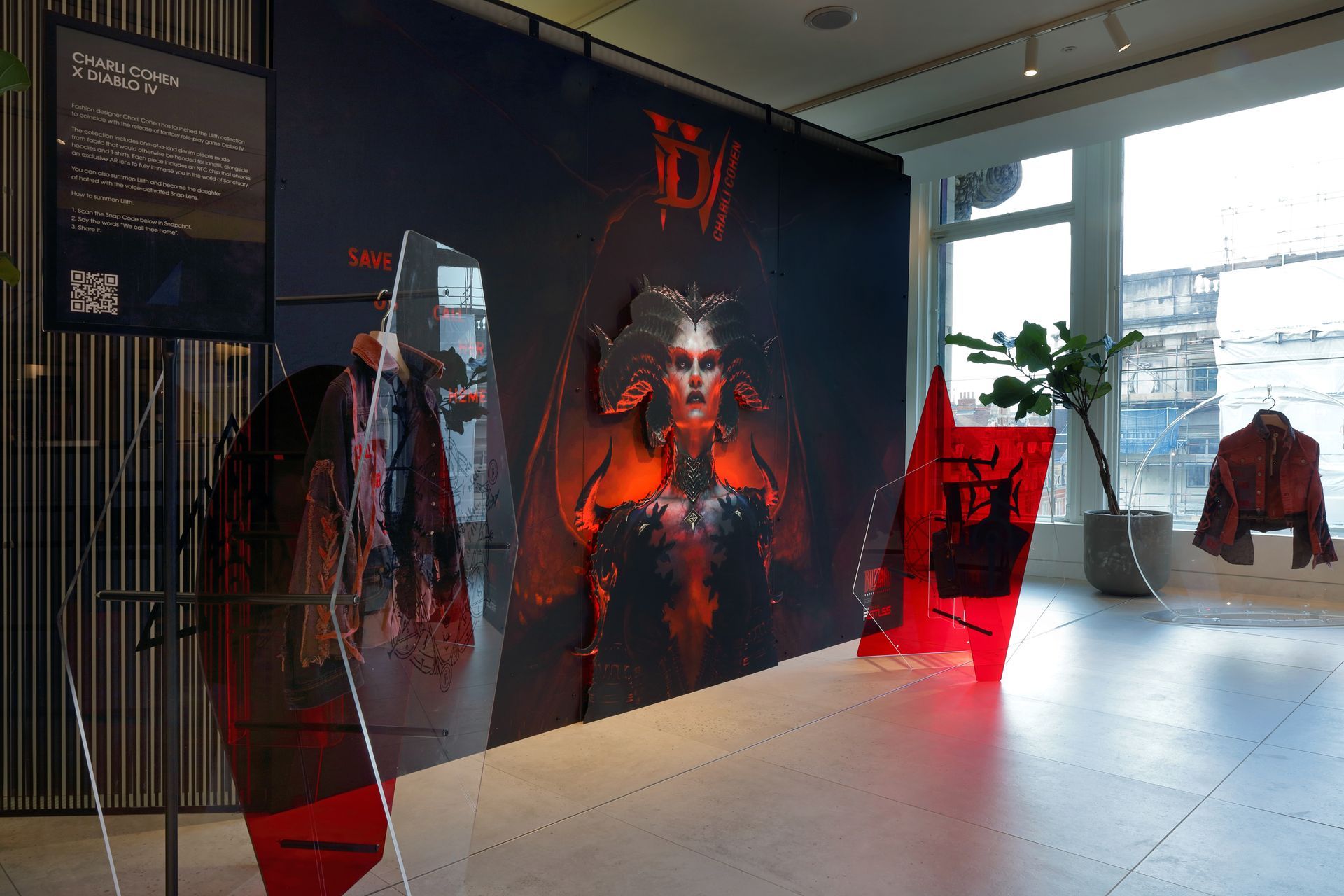 Charli Cohen x Diablo 4 Pop-Up | J Mansfield Ltd