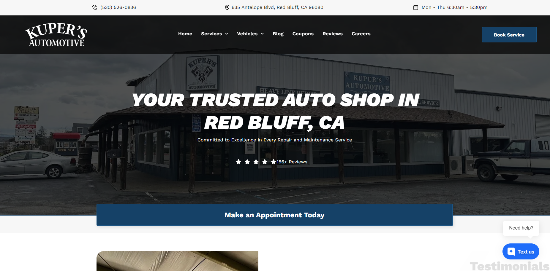 Auto Repair Coupons in Red Bluff, CA | Kuper's Automotive Repair