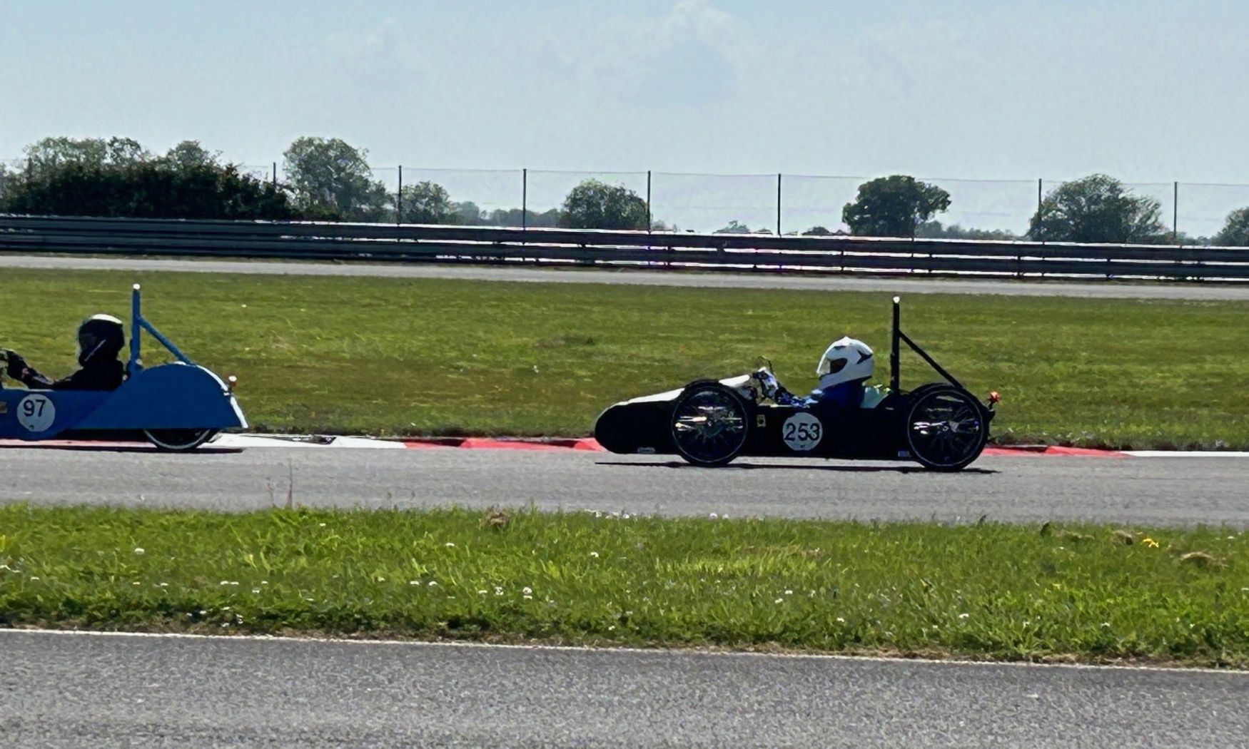 The Norwich School Greenpower Electric Car Hits The Race Track!