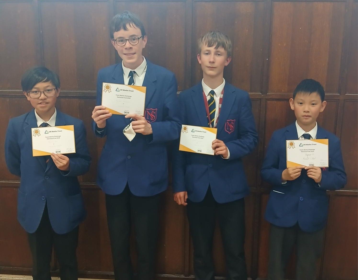 NORWICH SCHOOL MATHEMATICIANS TAKE THE WIN AT THE UKMT TEAM MATHS CHALLENGE