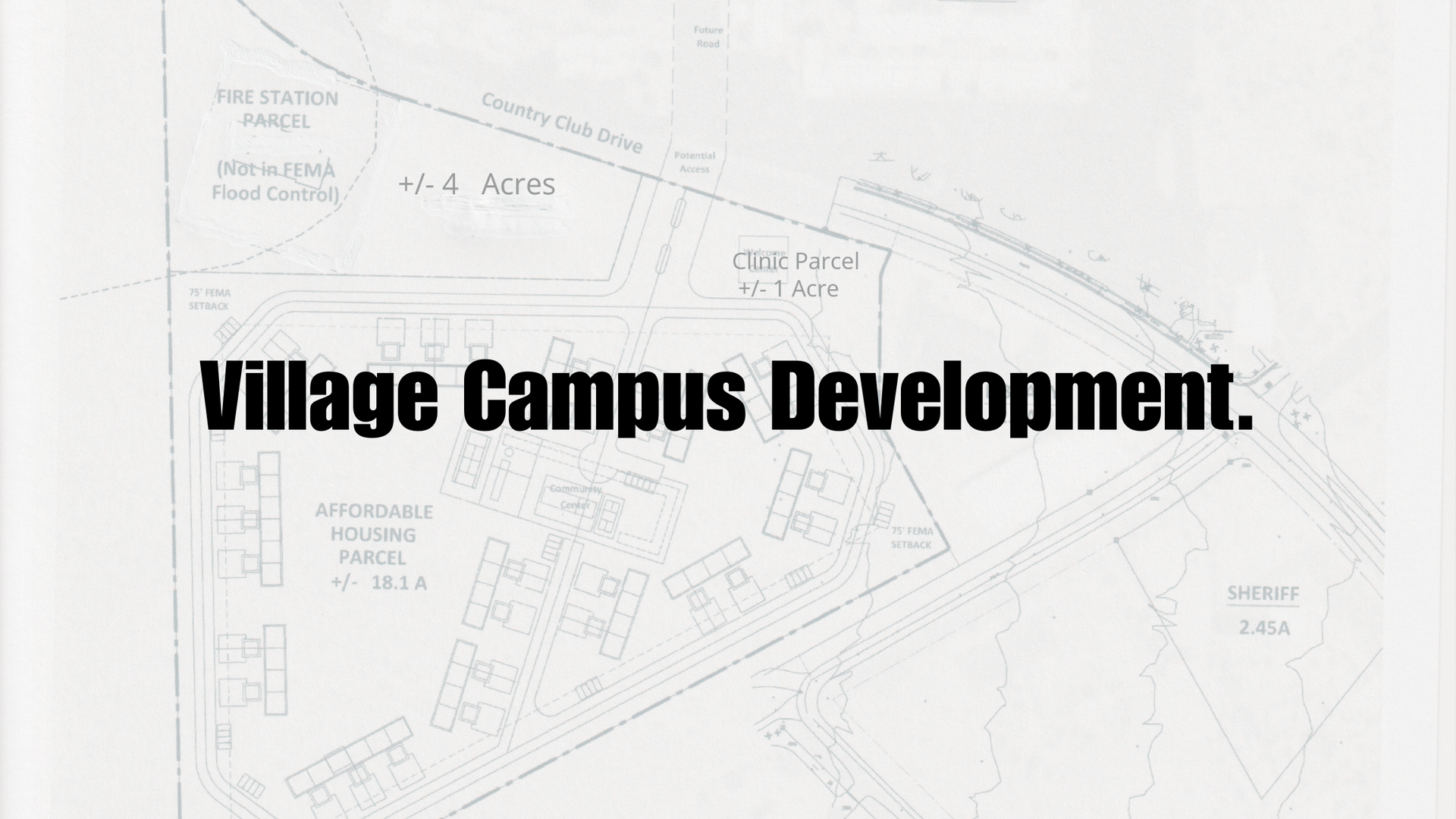 Borrego Springs: The Village Campus Development