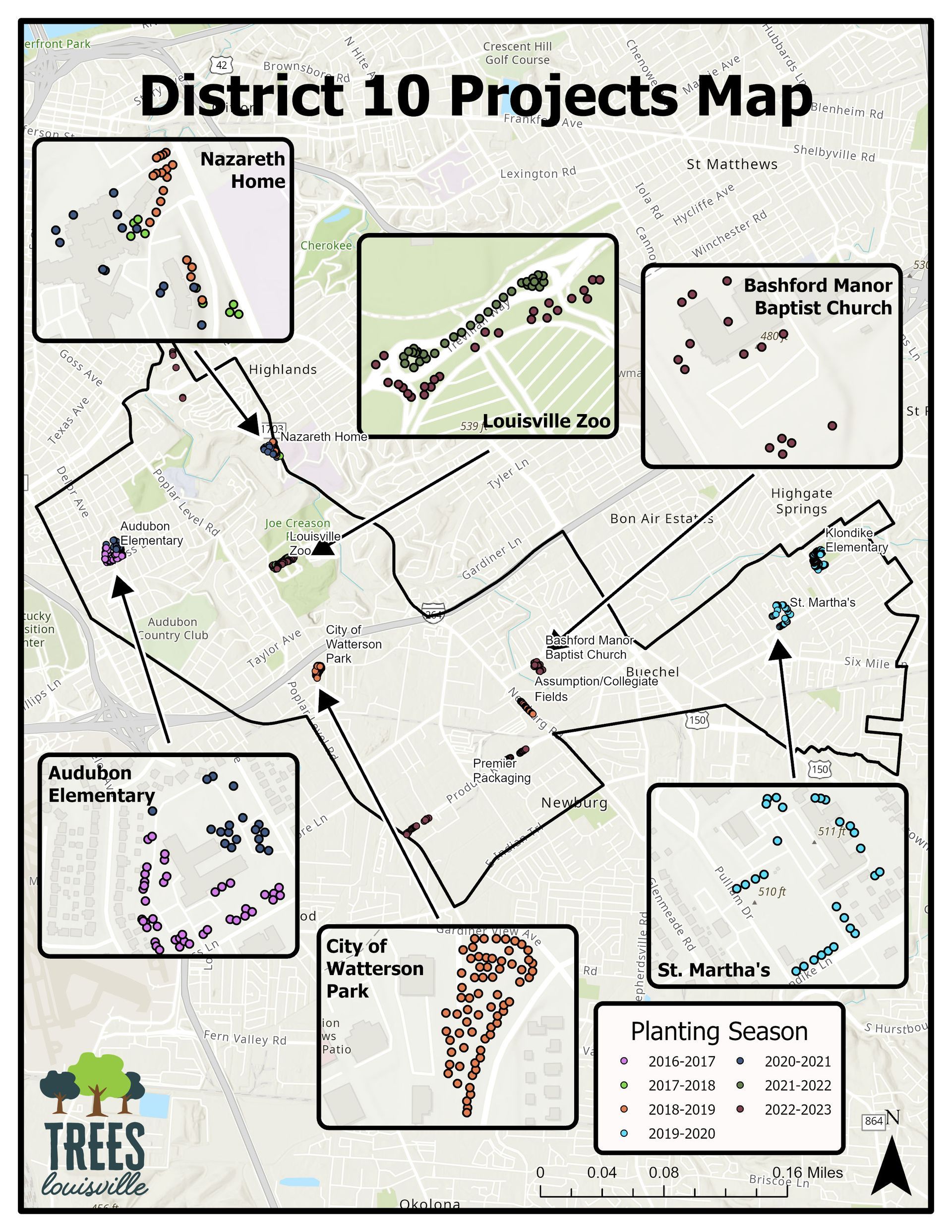 Special Projects Map