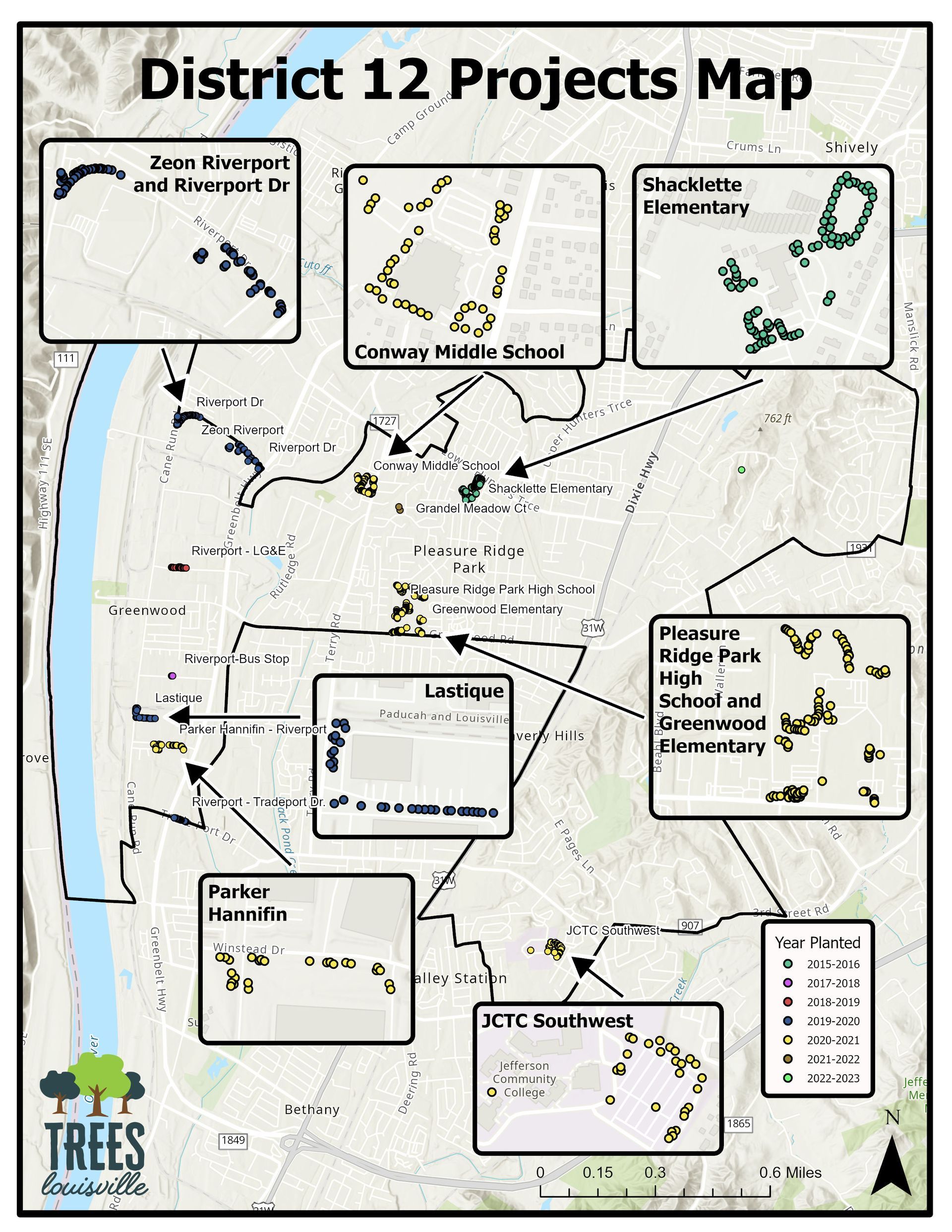Special Projects Map
