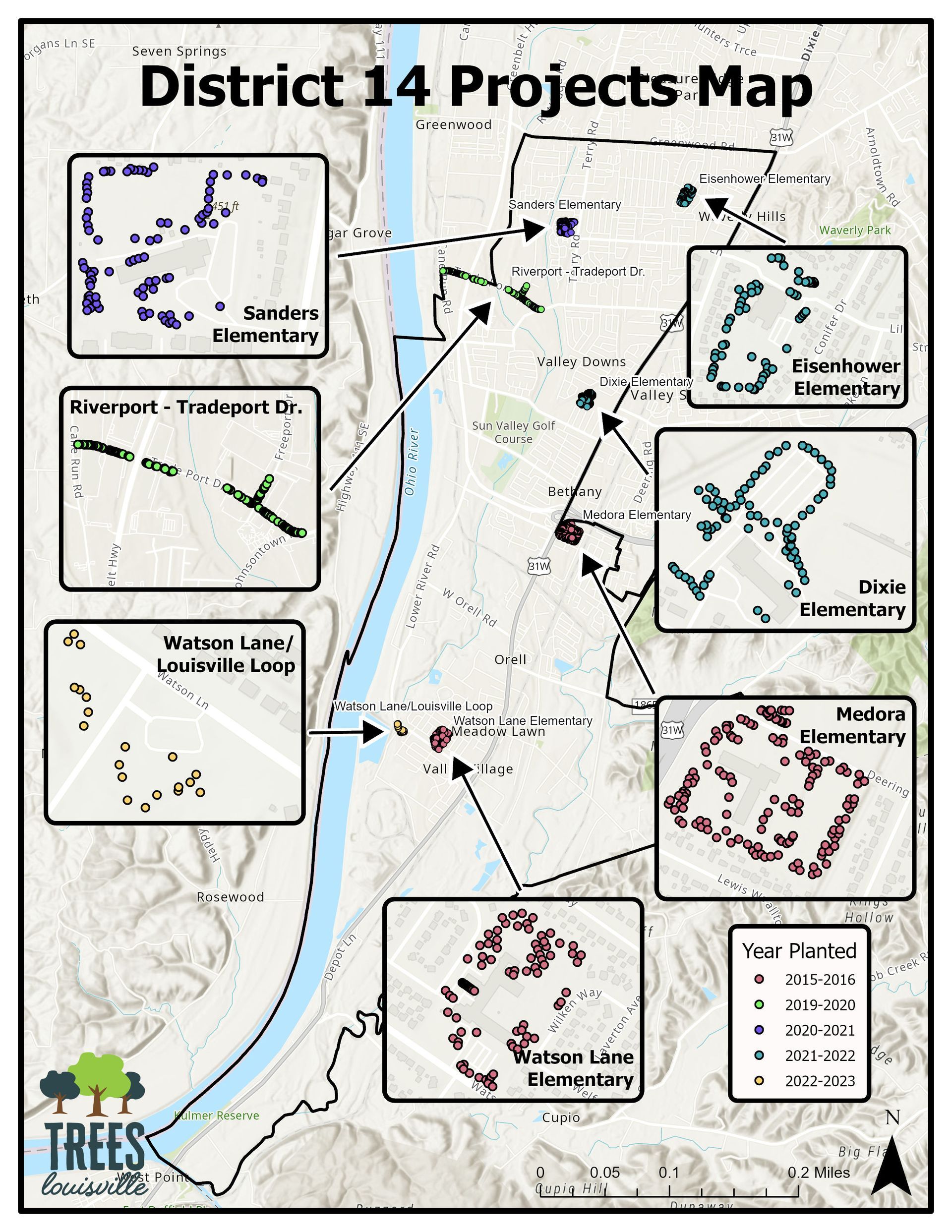 Special Projects Map