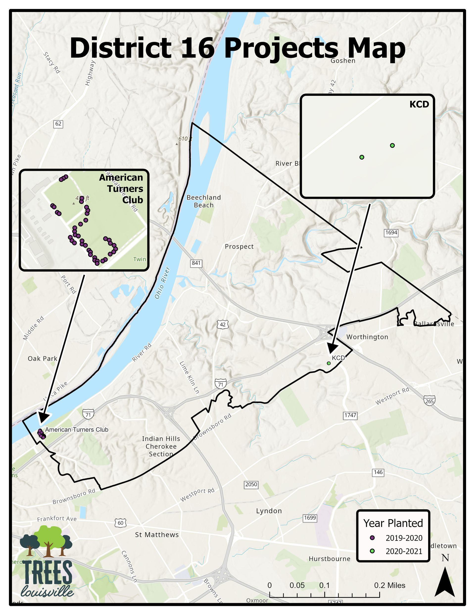 Special Projects Map