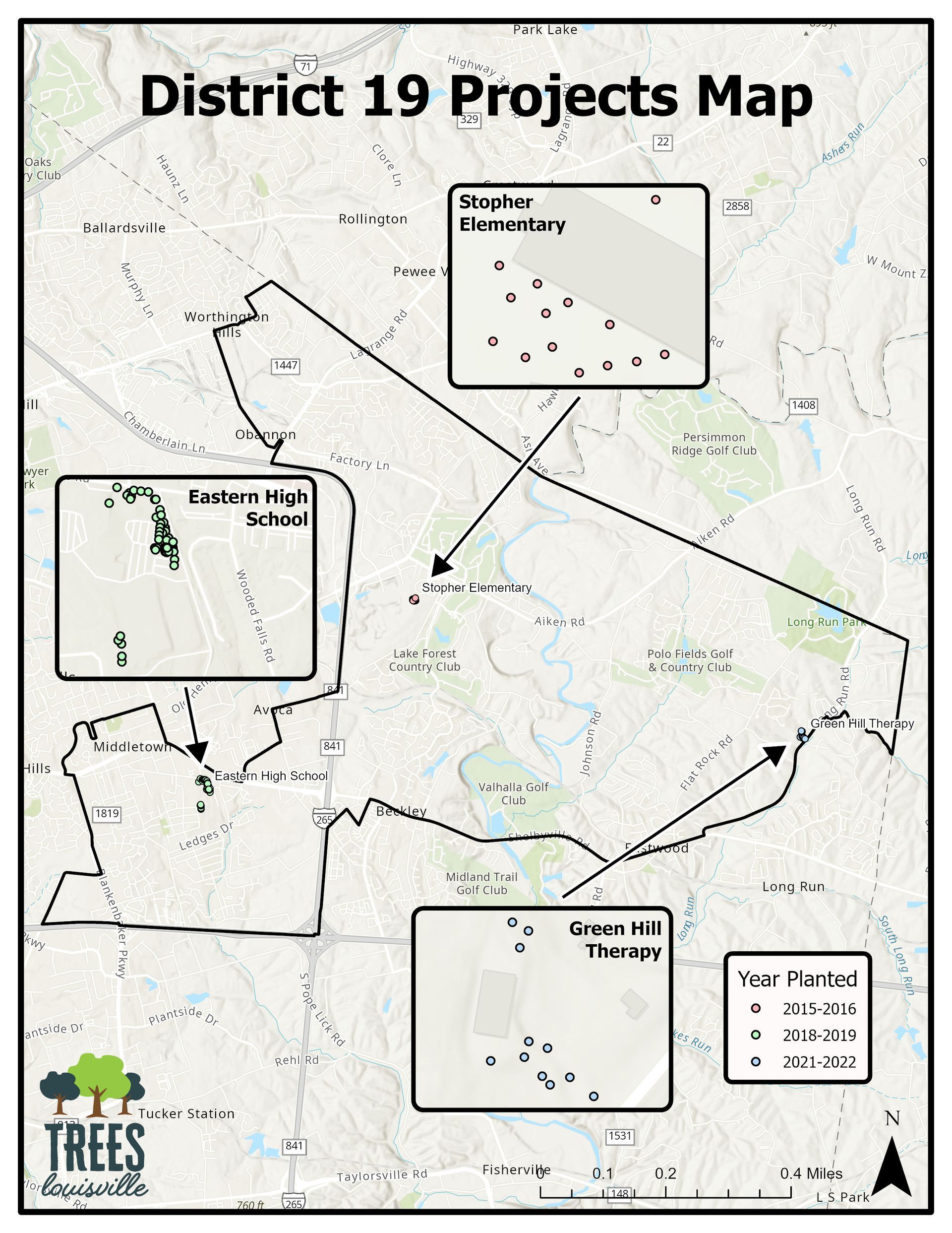 Special Projects Map