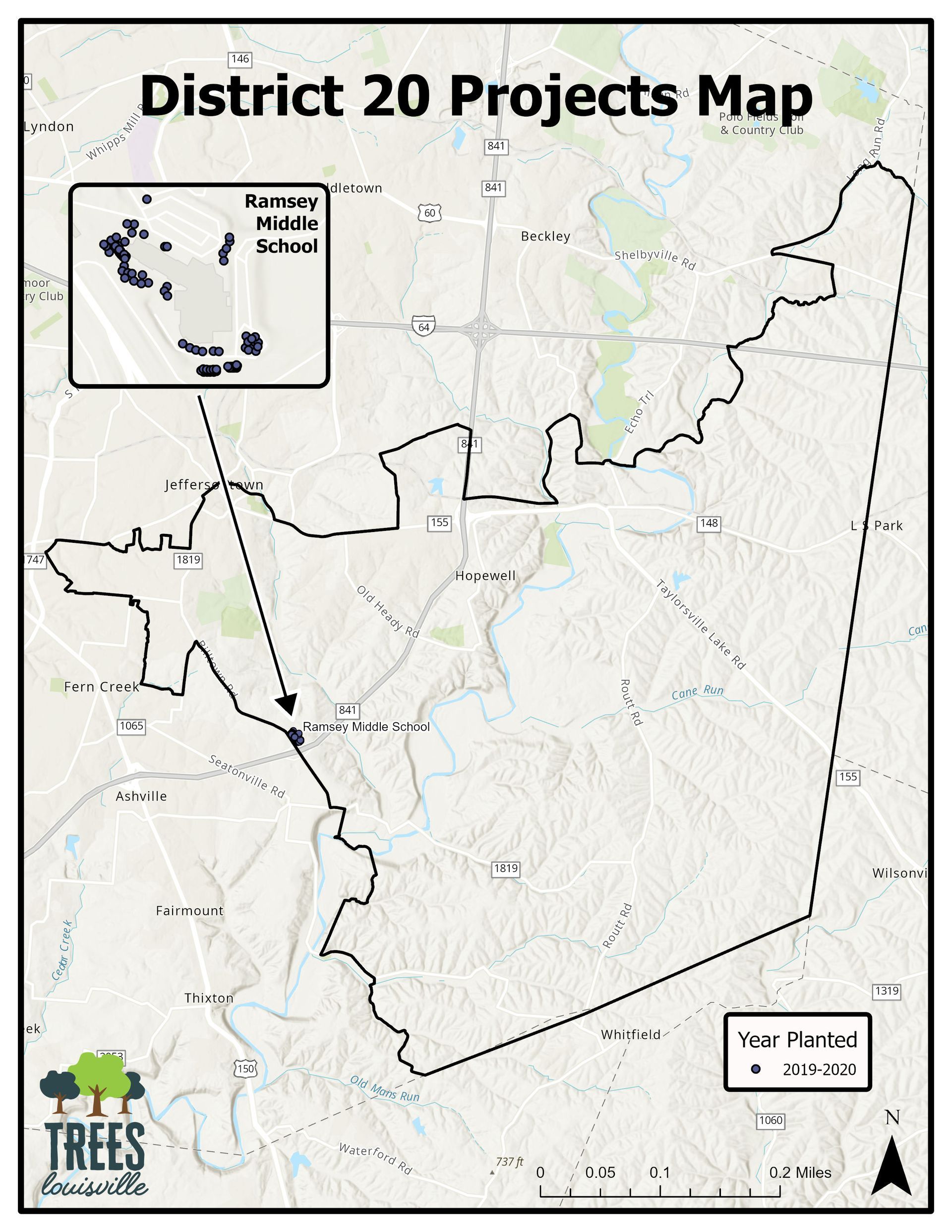 Special Projects Map