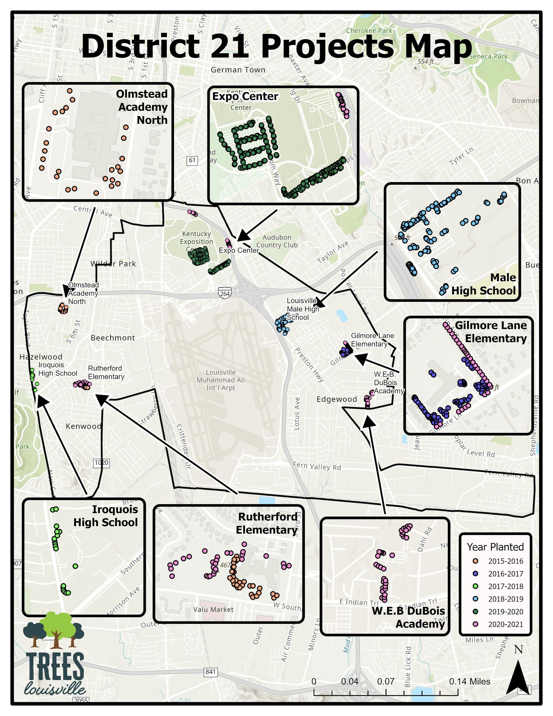 Special Projects Map