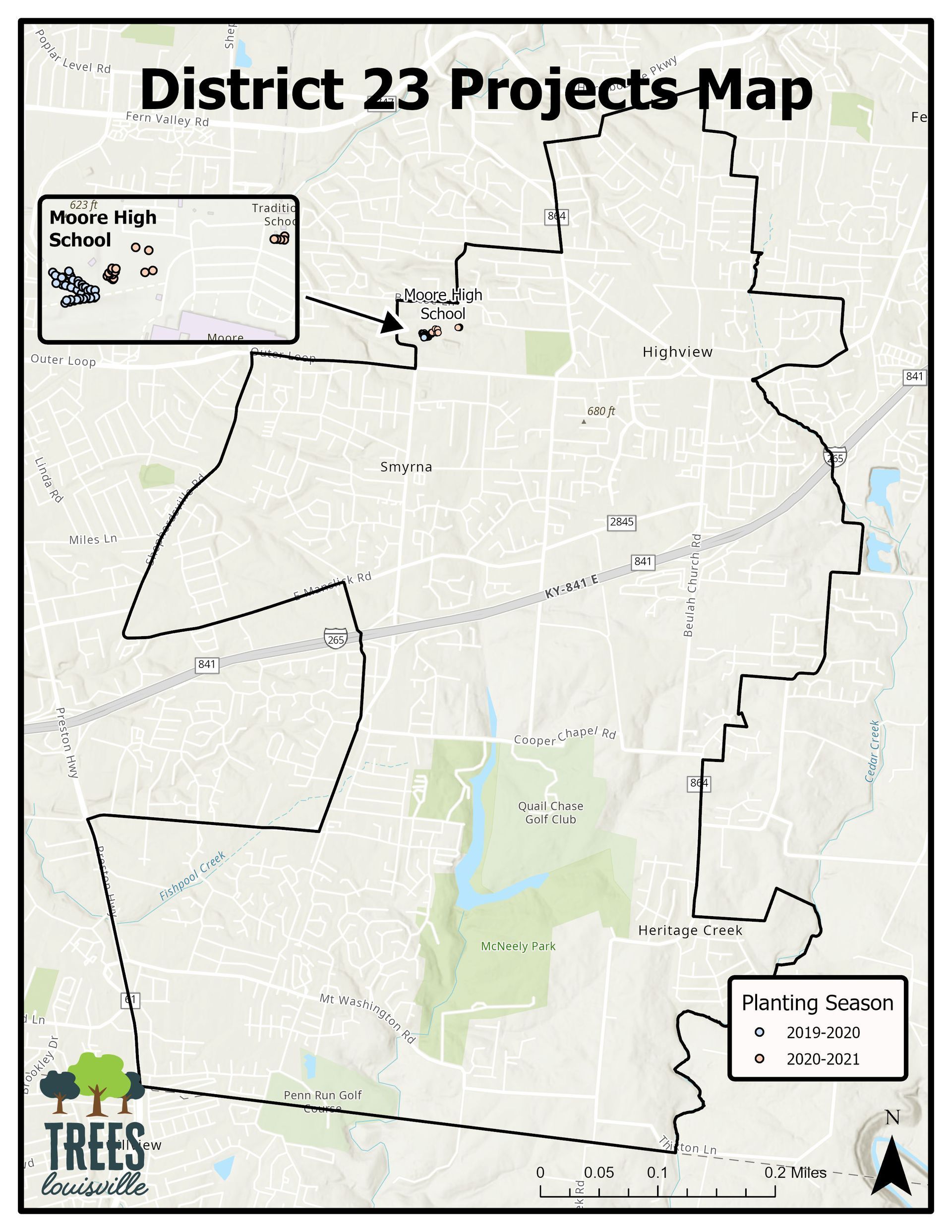 Special Projects Map