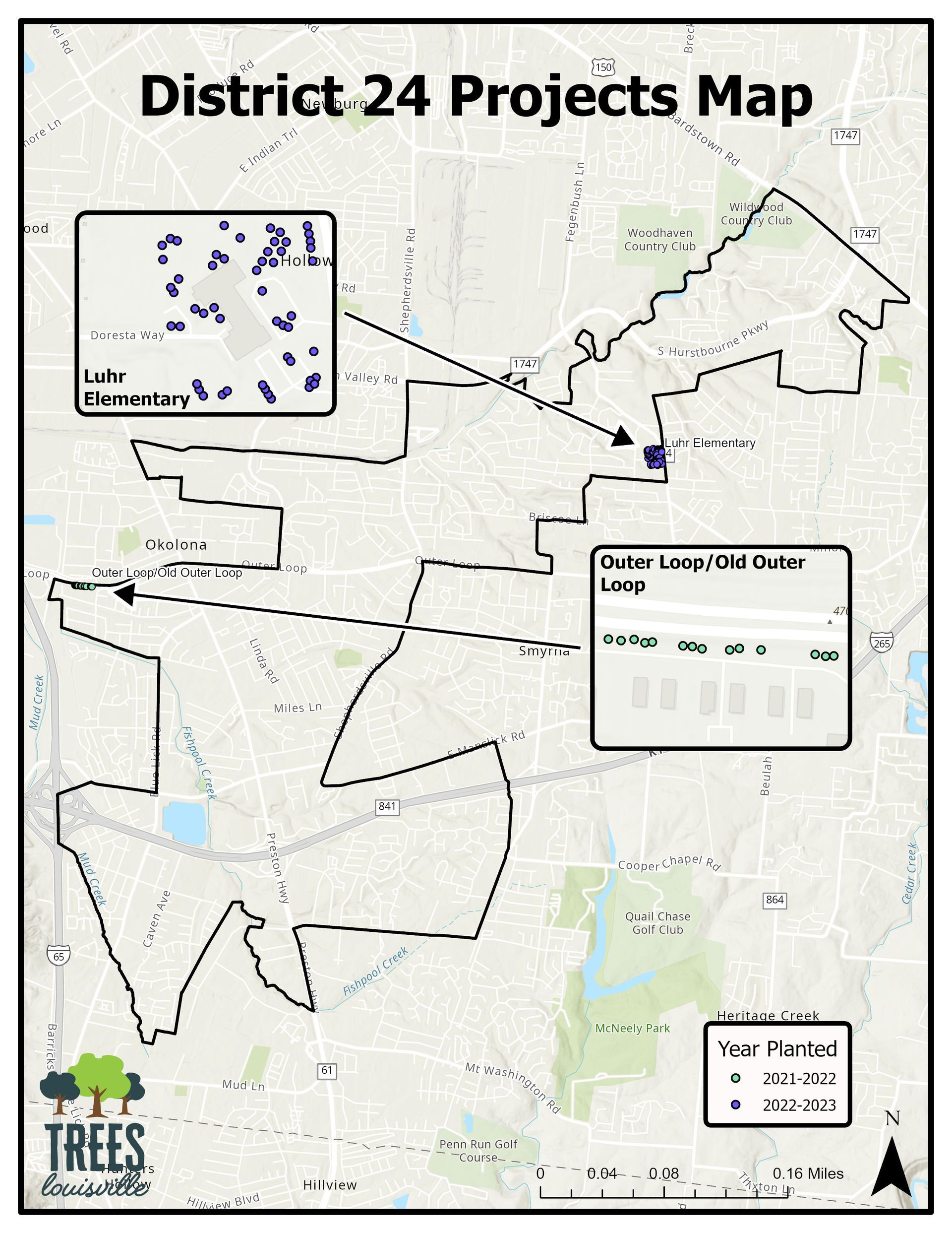 Special Projects Map