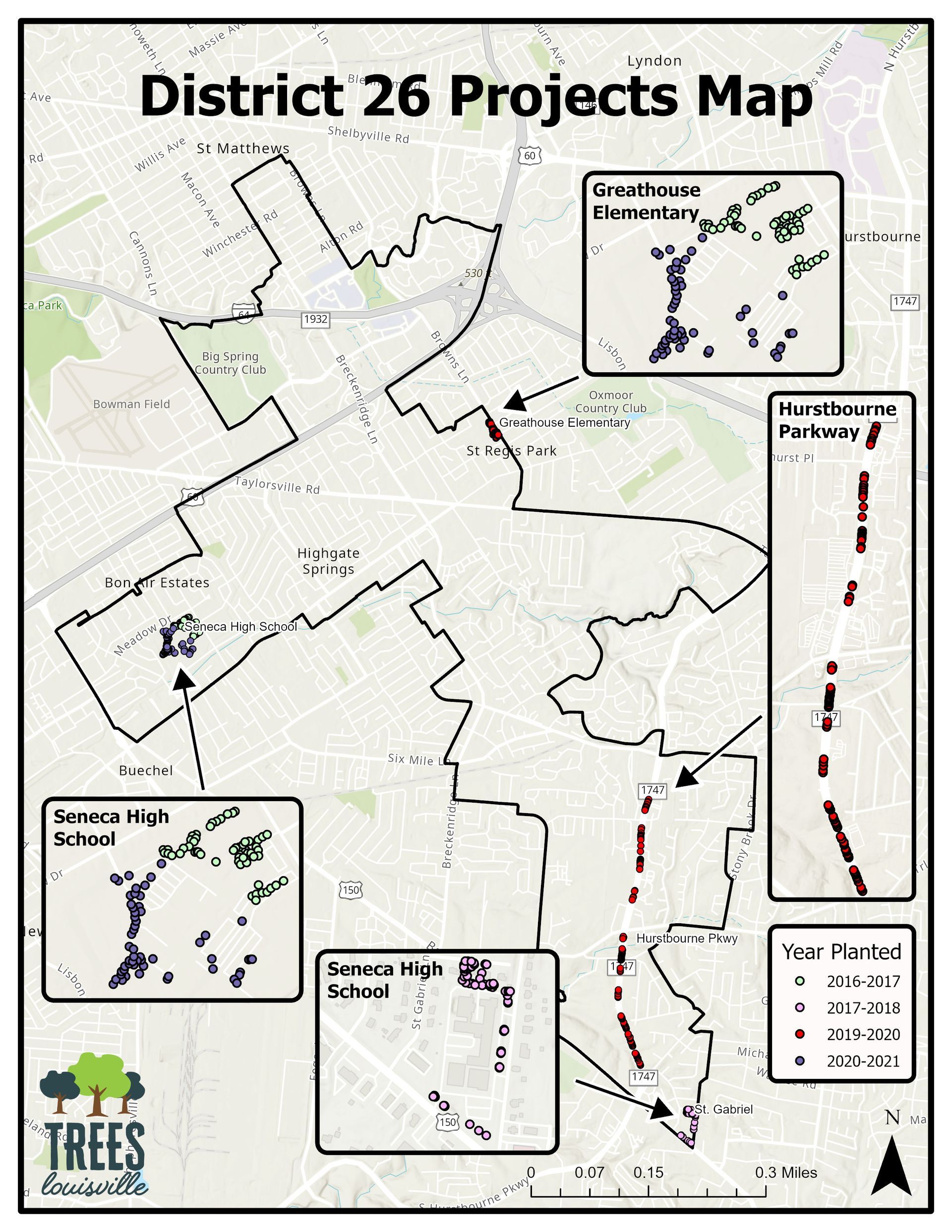 Special Projects Map