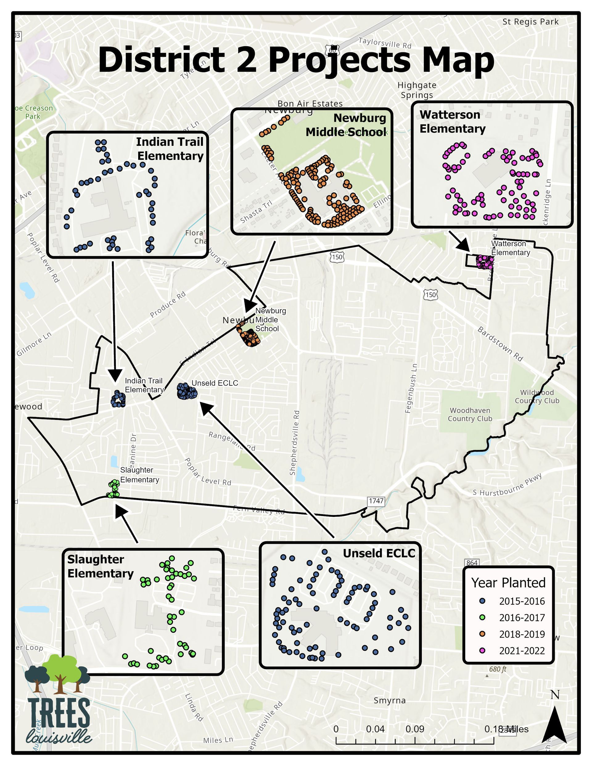 Special Projects Map