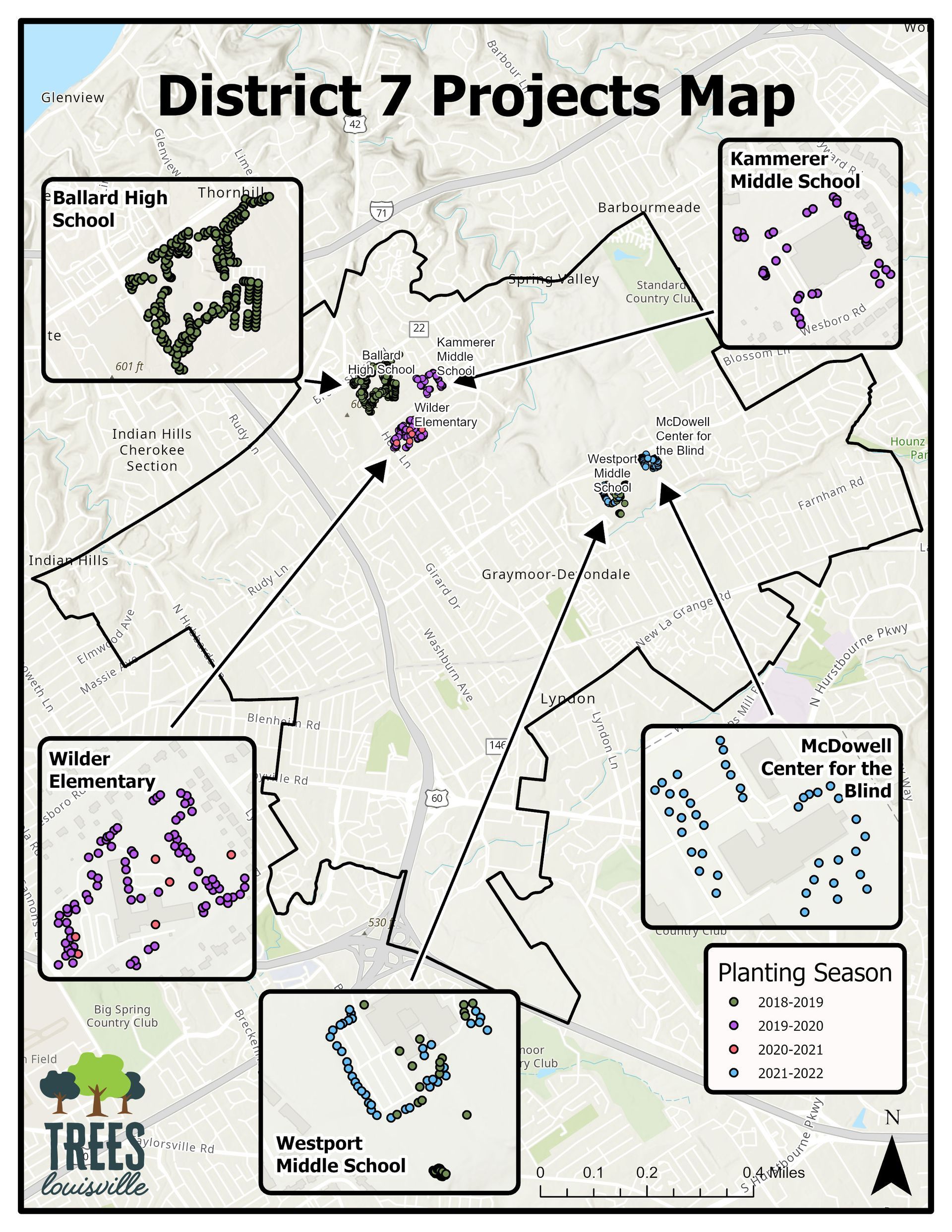 Special Projects Map