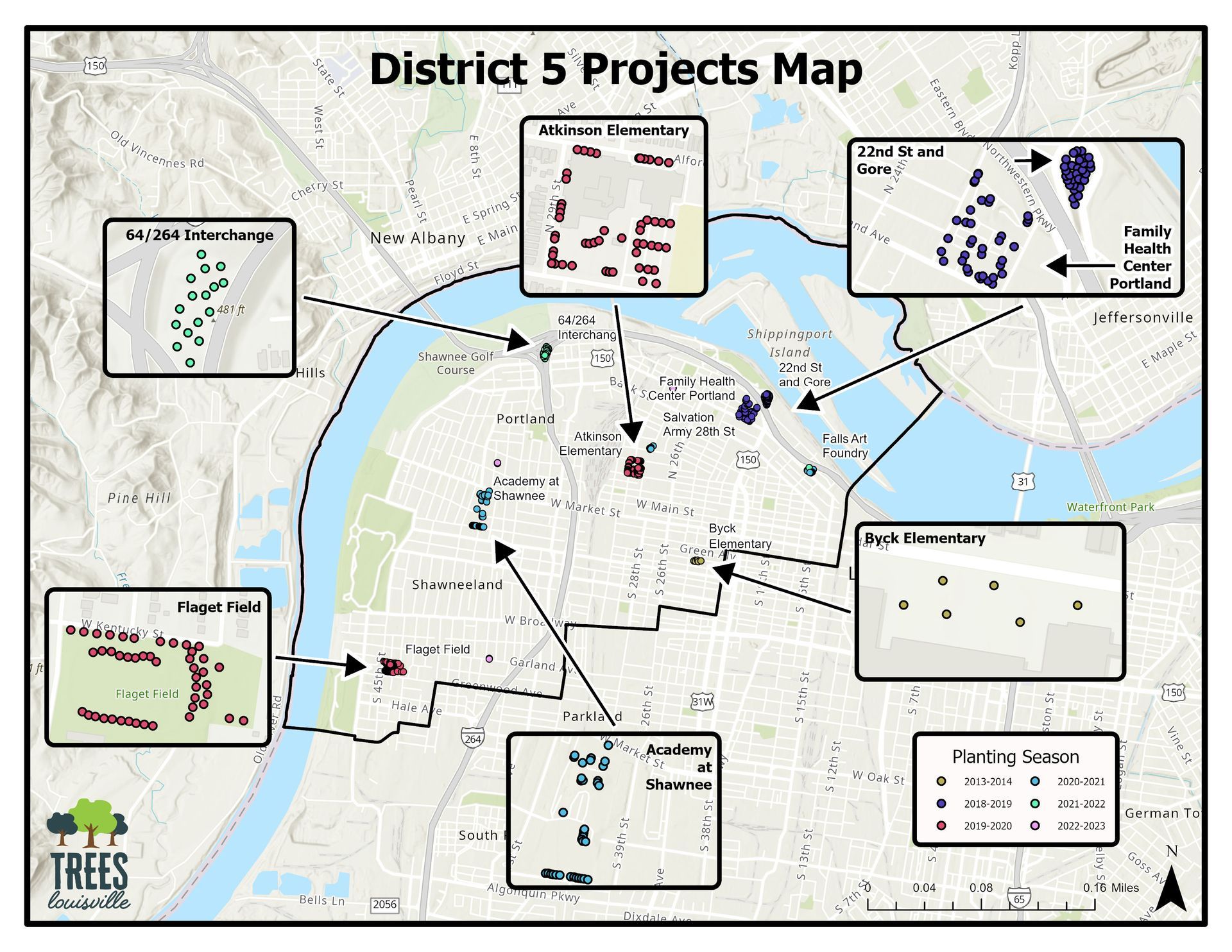 Special Projects Map