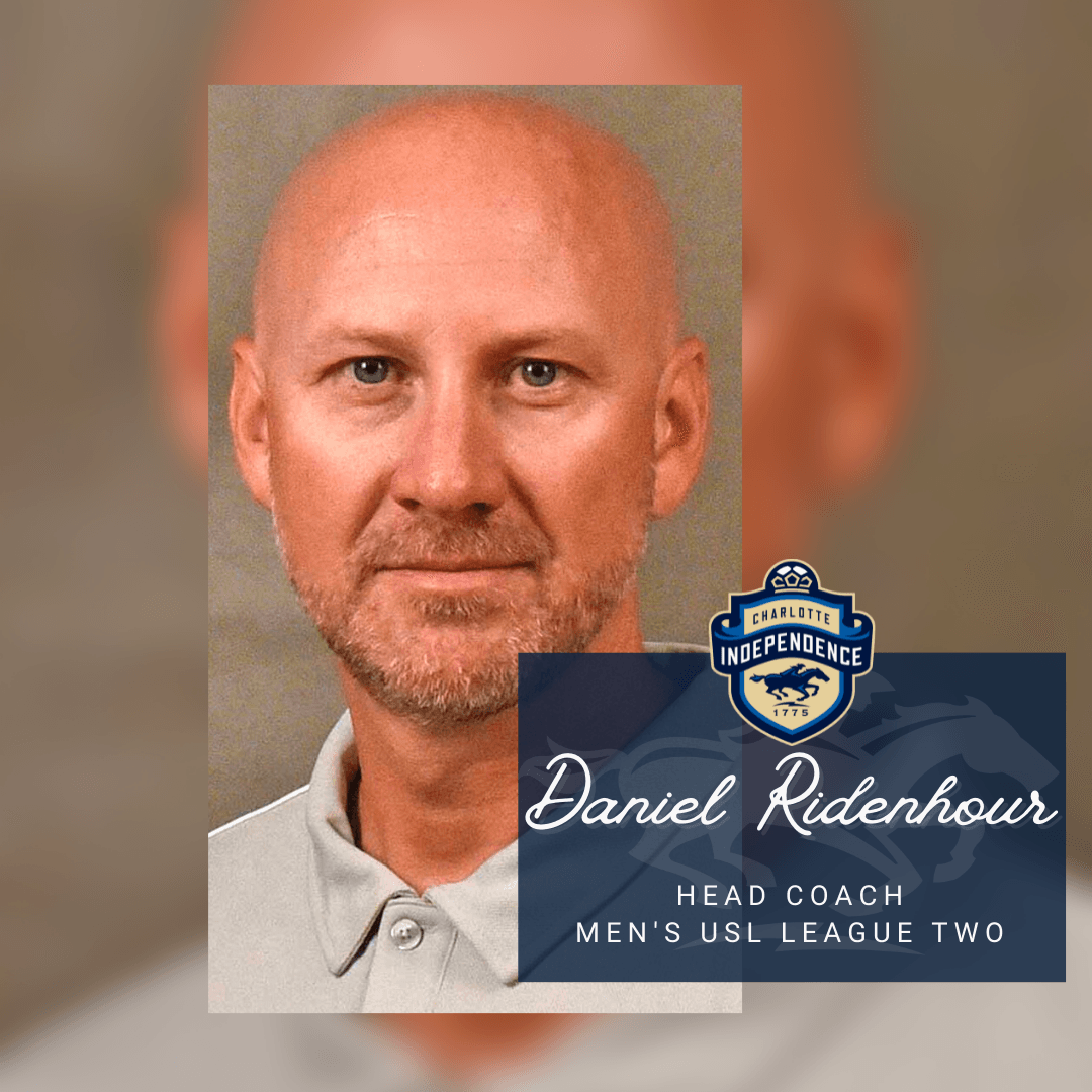 CISC Promotes Daniel Ridenhour Head Coach to USL League Two Team