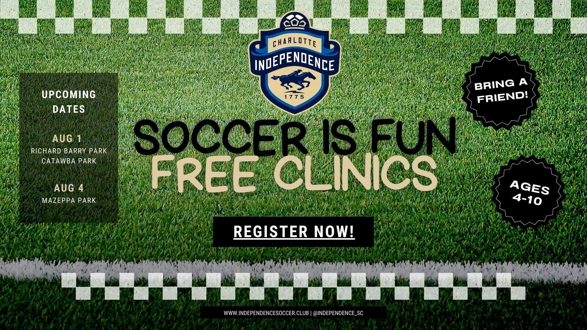 Soccer is Fun Free Youth Clinic