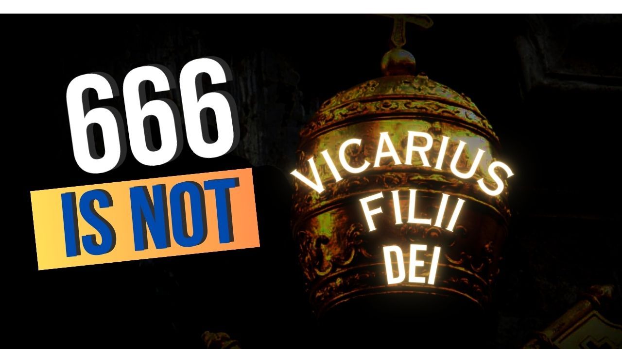 The meaning of 666 is not Vicarius Filii Dei