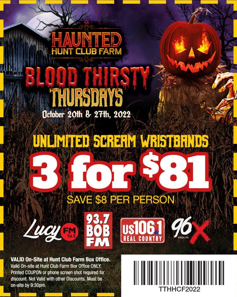 Special Events - Haunted Hunt Club Farm