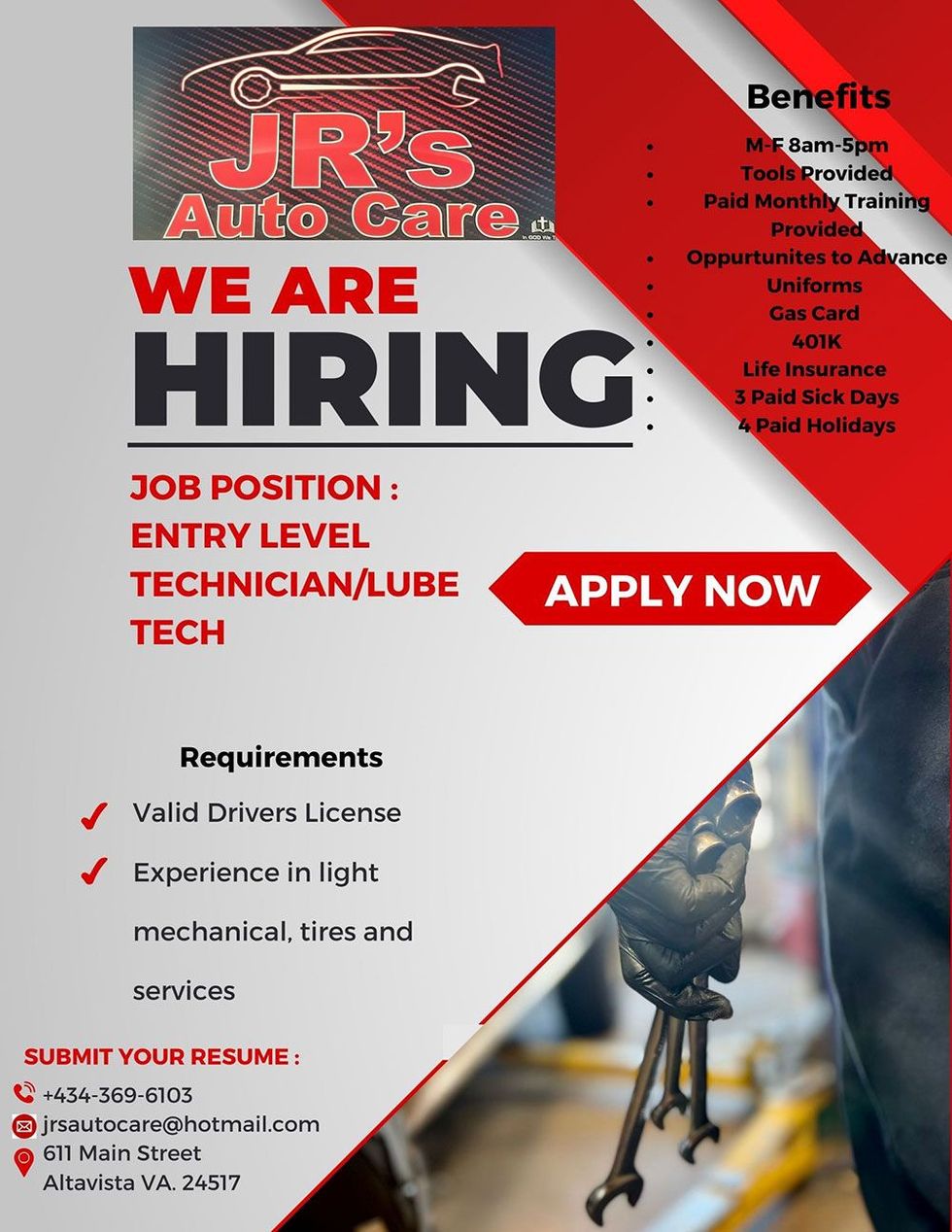 Altavista Auto Repair - JR's Auto Care