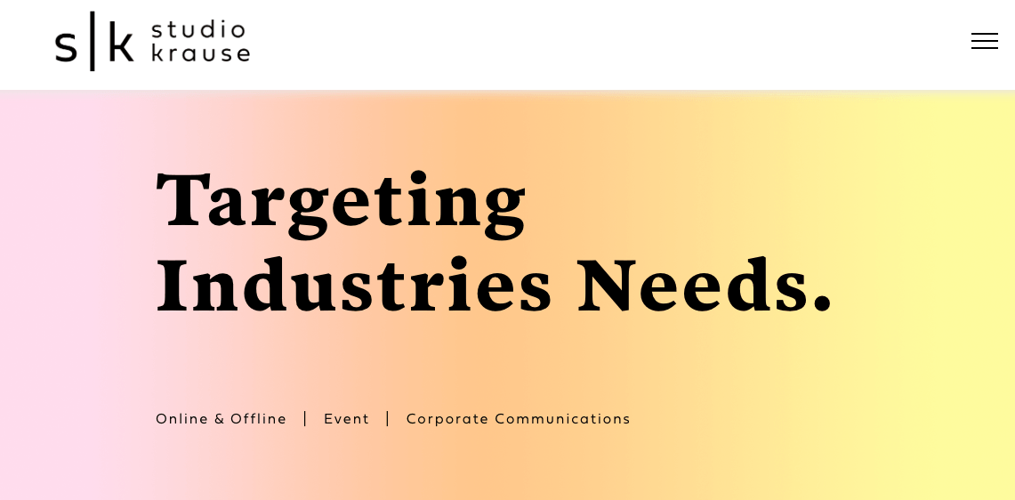 Studio Krause - Agency for industrial communication