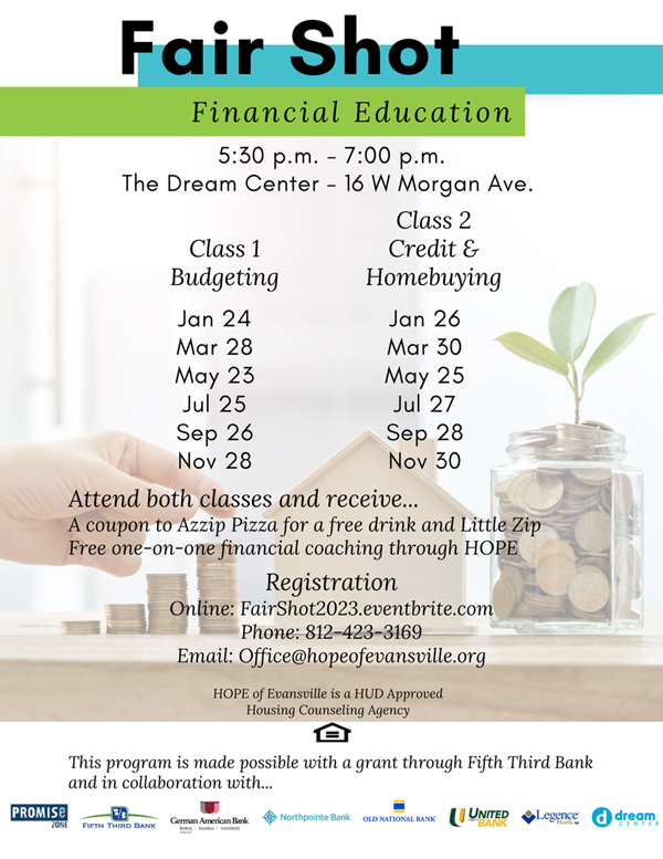 Fair Shot Education | Evansville, IN | HOPE of Evansville