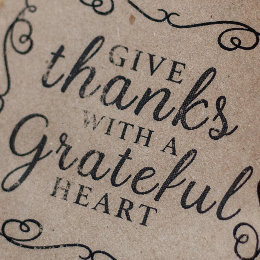 Not Happy, but Thankful