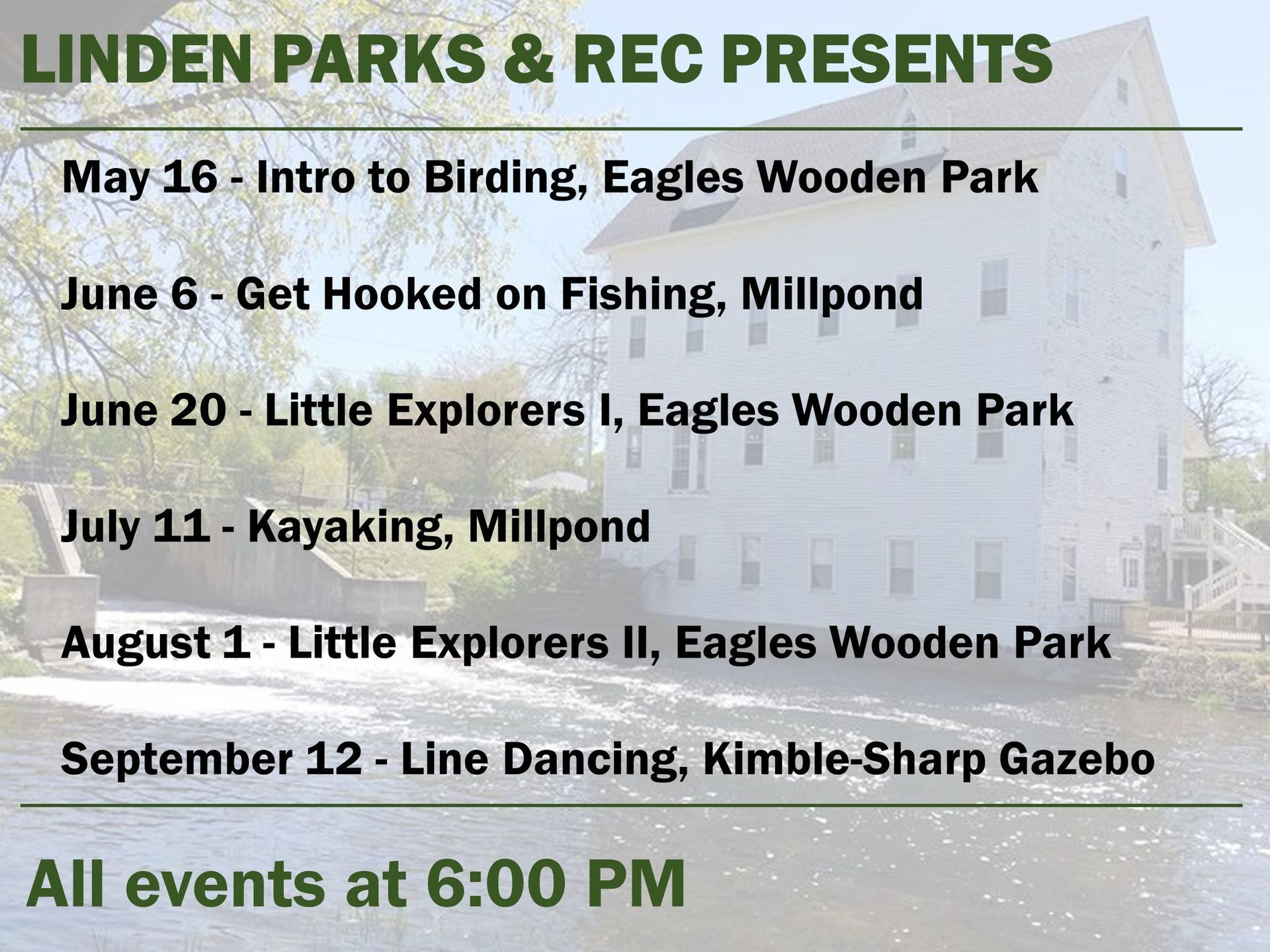 Parks & Recreation of the City of Linden / Linden, MI