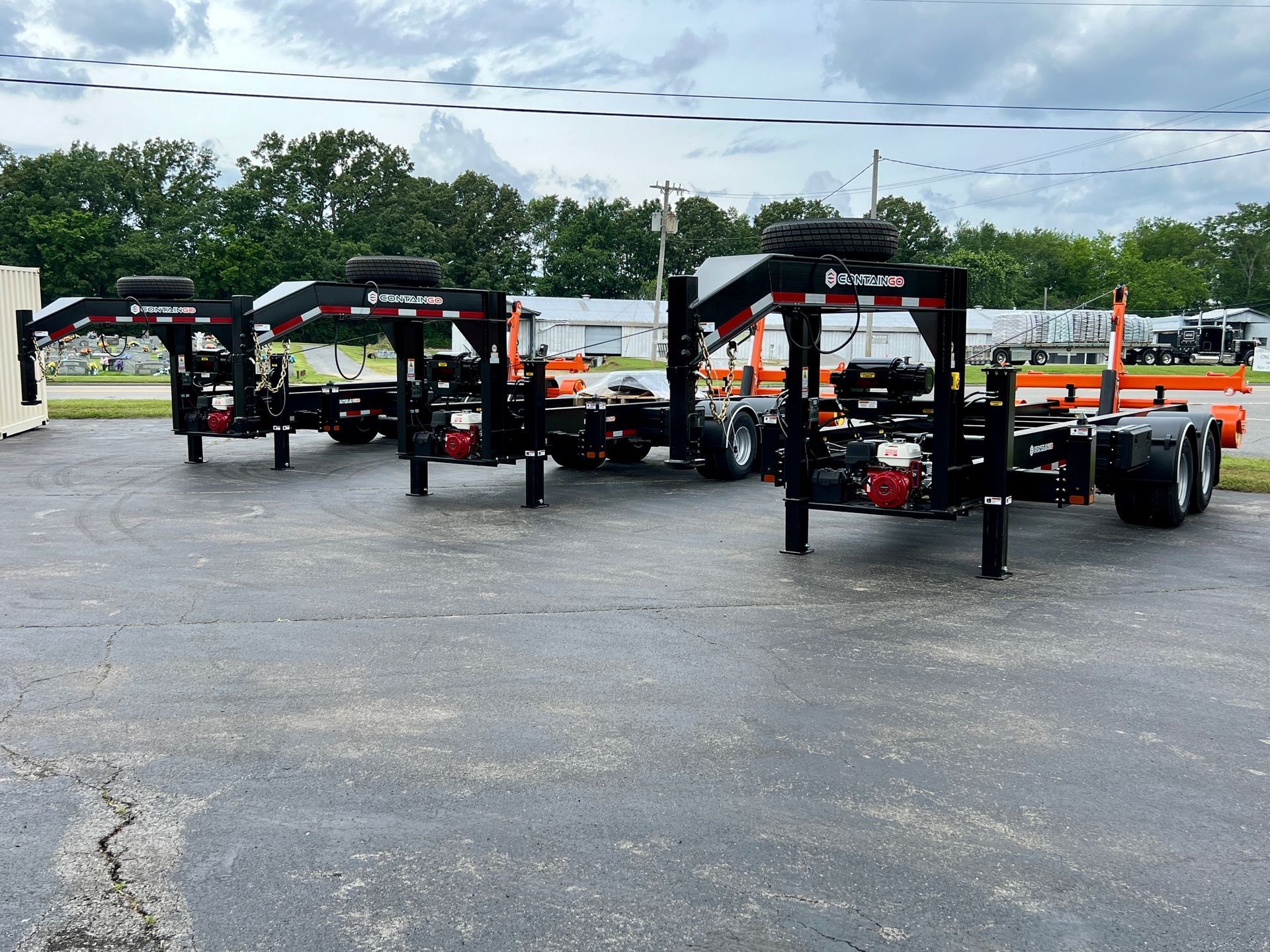 Side-Shift, Self-Lifting Container Trailer | ContainGo