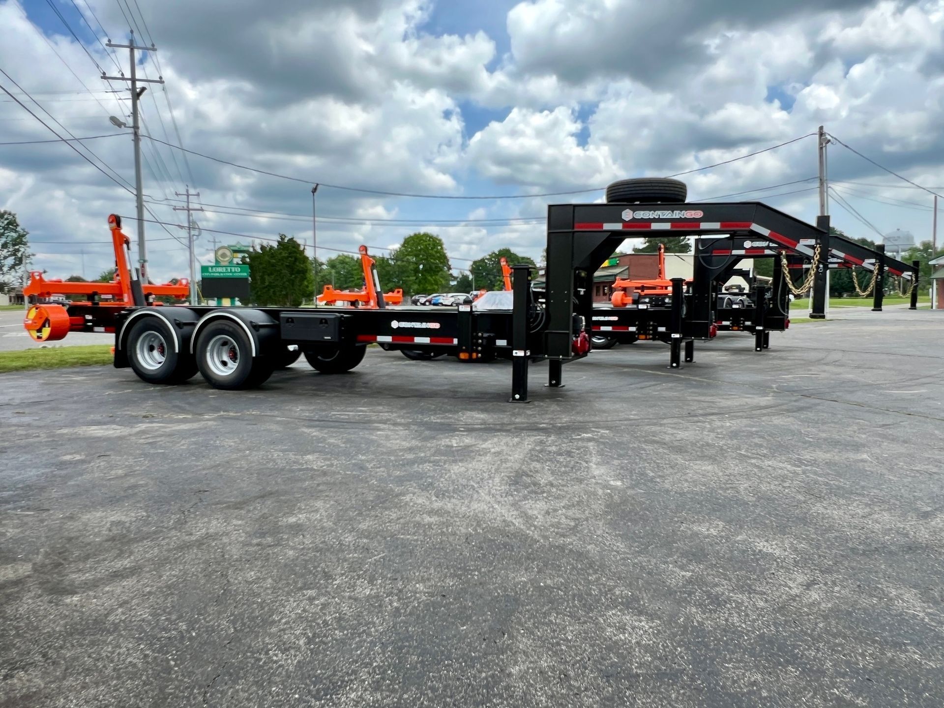 Side-Shift, Self-Lifting Container Trailer | ContainGo