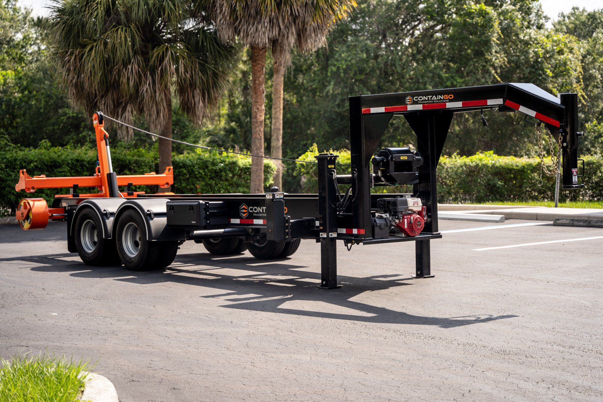 Side-Shift, Self-Lifting Container Trailer | ContainGo