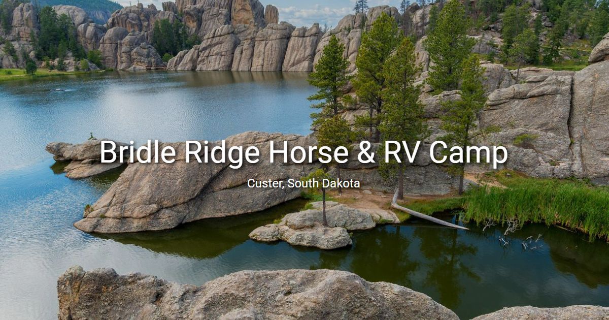 RV Sites and Equine Stalls in Custer, SD | Bridle Ridge Horse & RV Camp