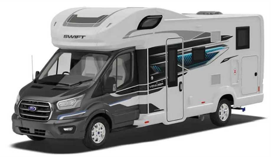 5 Berth - Swift Voyager 485 Motorhome Rental - Wests Motorhome Hire UK